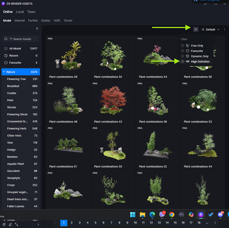 How do you use trees in D5 render - How to - D5 RENDER FORUM