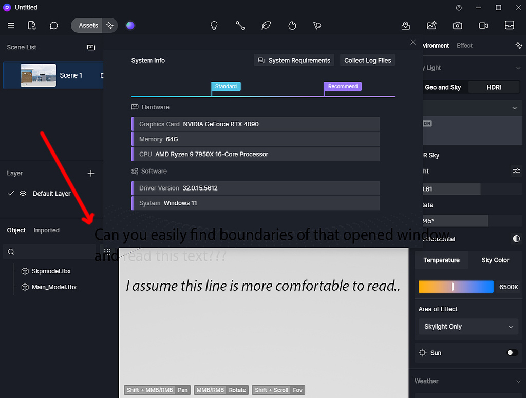 UI color scheme is odd and unintuitive - Ideas & Requests - D5 RENDER FORUM
