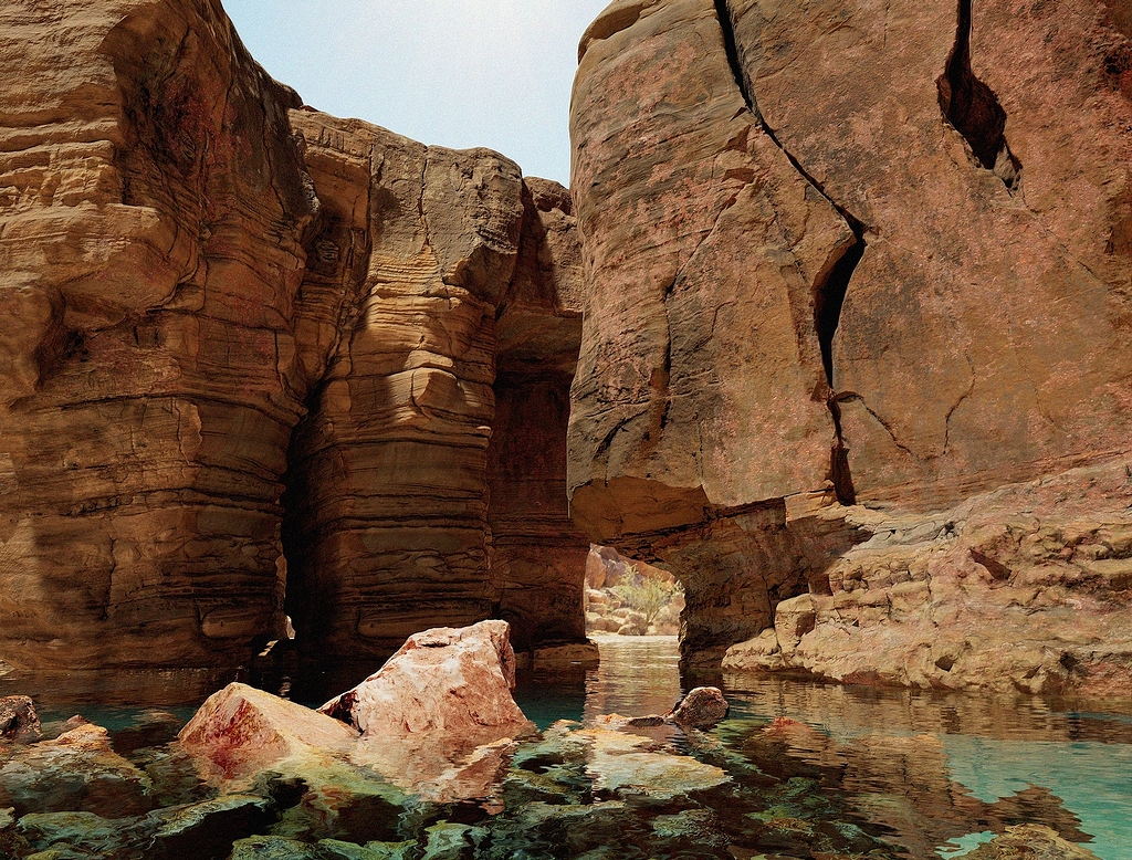TEST ASSET(S) D5RENDER 2.5BETA Quixel Megascans Rock and Water ...