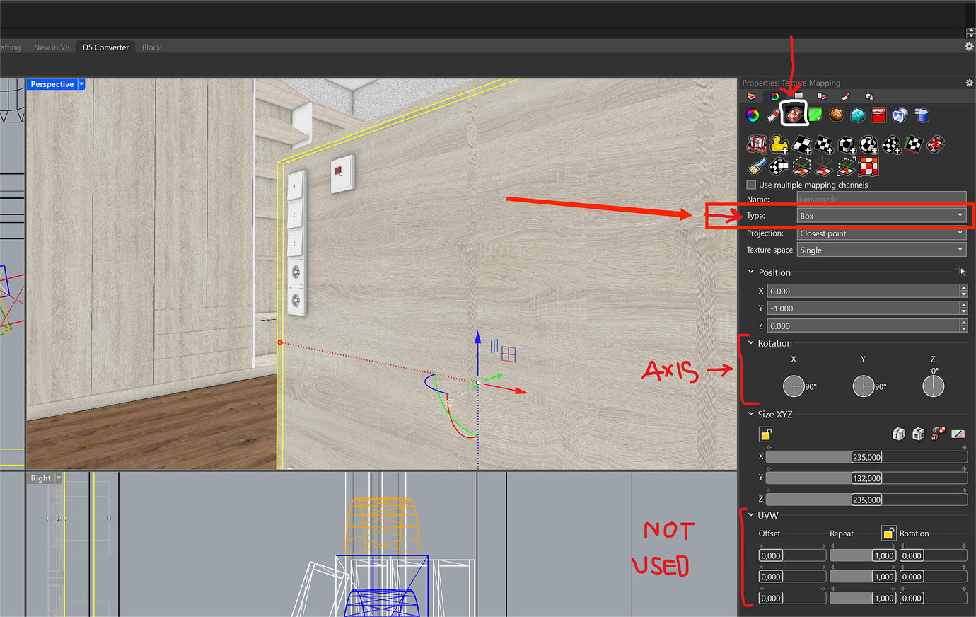 Rhino + D5 Mapping Problems with Textures - Tech Support - D5 RENDER FORUM