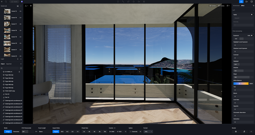 Black Texture when looking through Glass - Get Help - D5 RENDER FORUM