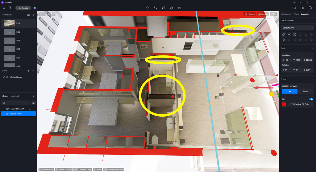 Section plane error in Revit - Tech Support - D5 RENDER FORUM