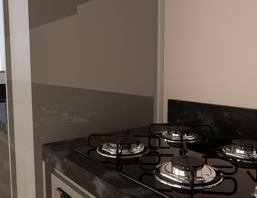 Chrome reflection on the glass - Tech Support - D5 RENDER FORUM