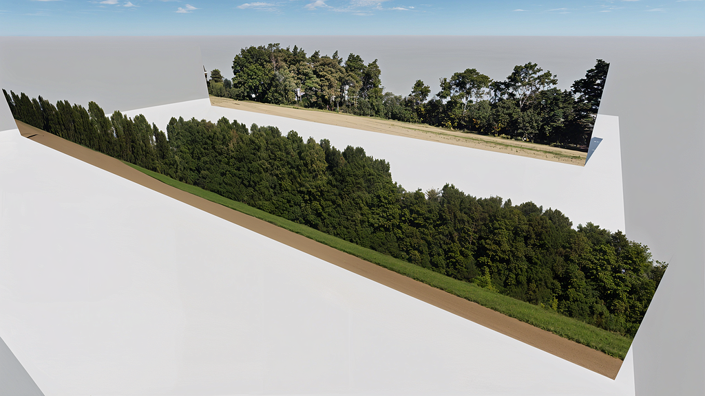 Two rows of trees - Assets Sharing - D5 RENDER FORUM