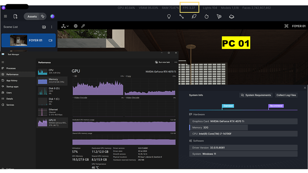 How to Fix the Low FPS - (comparison) - Get Help - D5 RENDER FORUM