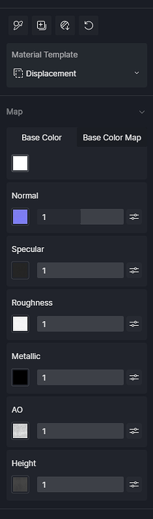How can I edit the base color map of D5 materials in third-party software, such as Photoshop ...