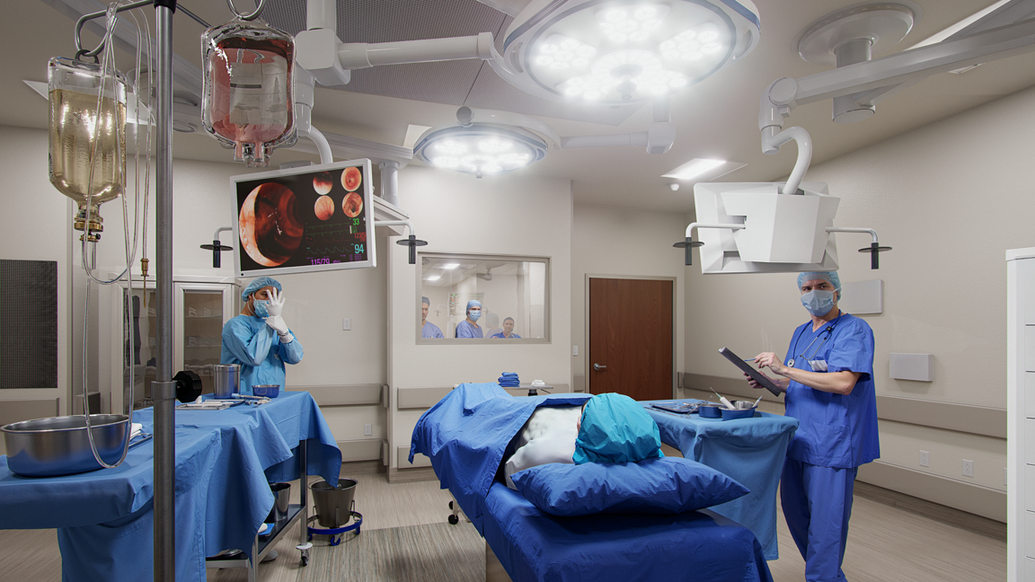 Medical Operating Room Renovation - Gallery - D5 RENDER FORUM
