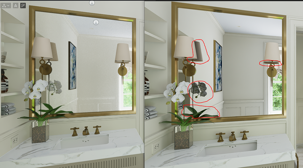 Mirror problems - Get Help - D5 RENDER FORUM