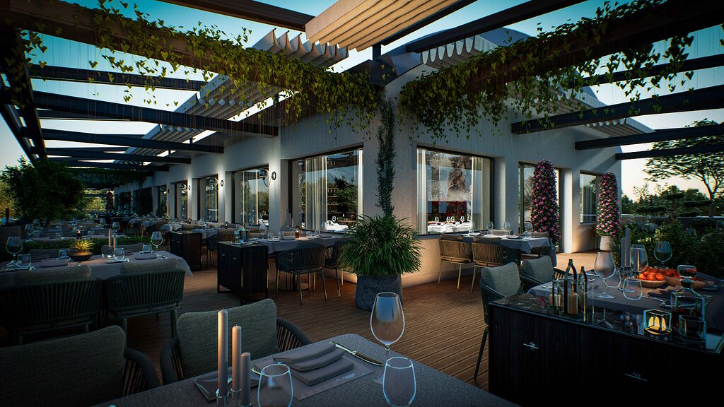 Fish restaurant - Gallery - D5 RENDER FORUM