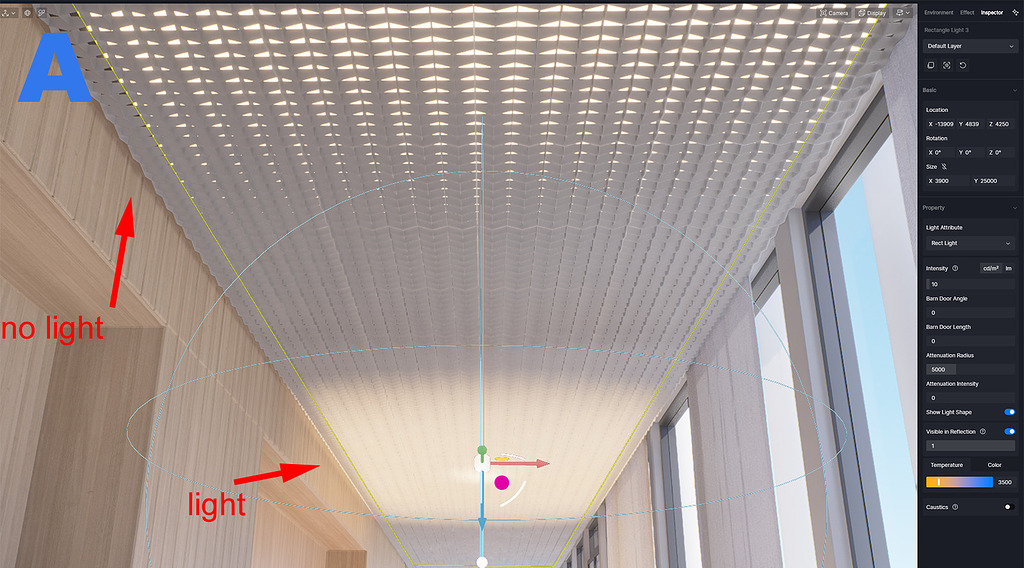 Rectangle light problem - Get Help - D5 RENDER FORUM