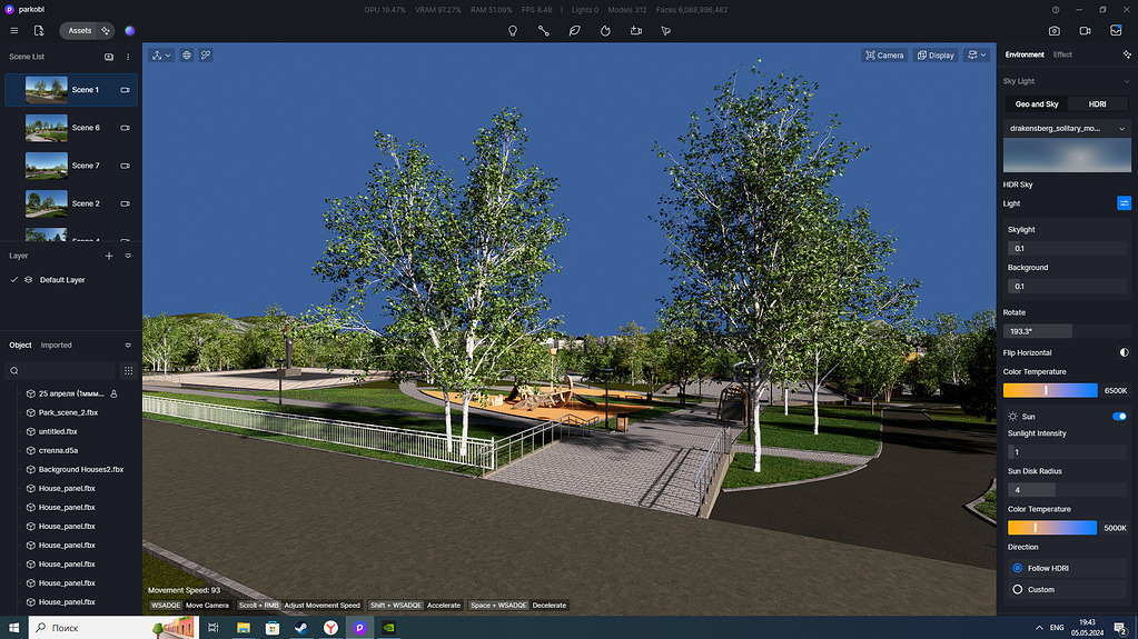 Hdri turn to solid color - Tech Support - D5 RENDER FORUM
