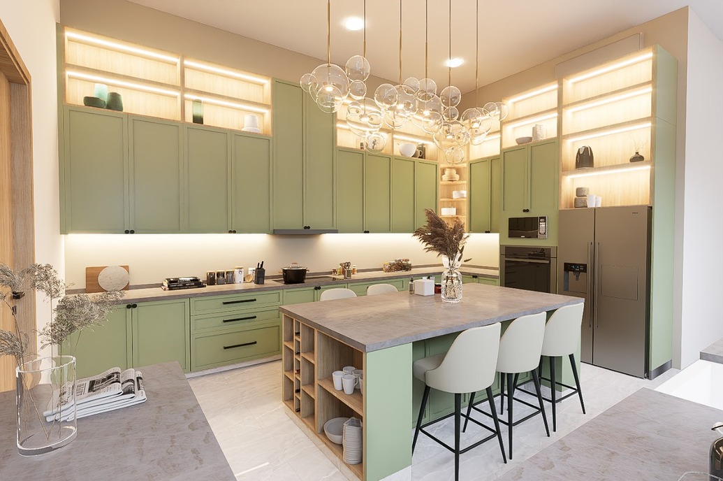 Modern Kitchen - Gallery - D5 RENDER FORUM