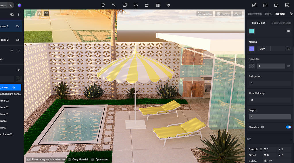 Water Depth/Water Refraction - Get Help - D5 RENDER FORUM