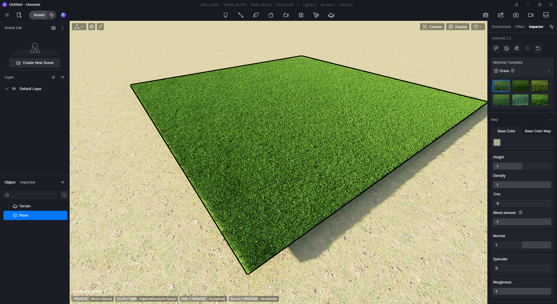 Basic grass material - Get Help - D5 RENDER FORUM
