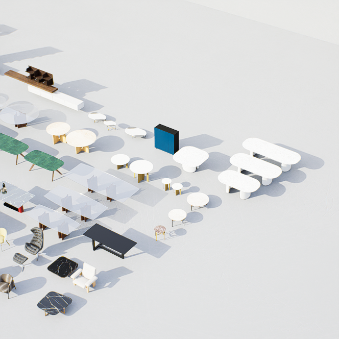 FREE Interior design furniture bundle 02 - Assets Sharing - D5 RENDER FORUM