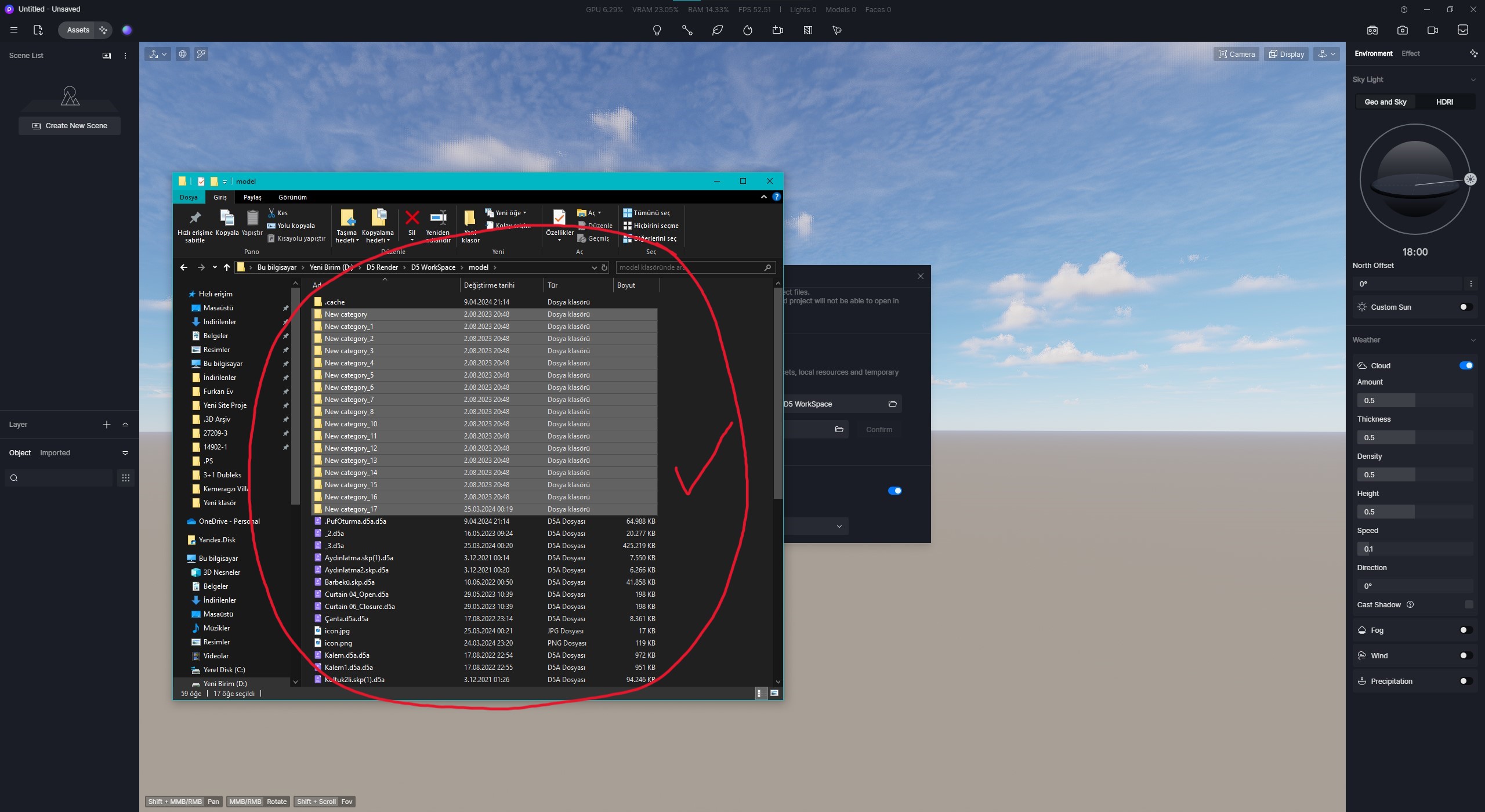 My Material and Model Library Categories Are Not Working - D5 2.7 - Get Help - D5 RENDER FORUM