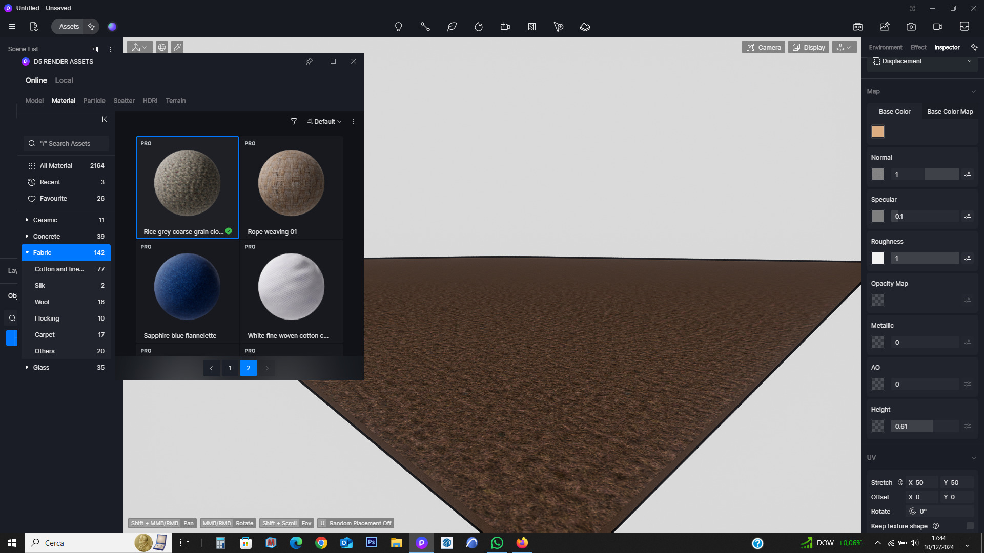 Doormat texture - Get Help - D5 RENDER FORUM