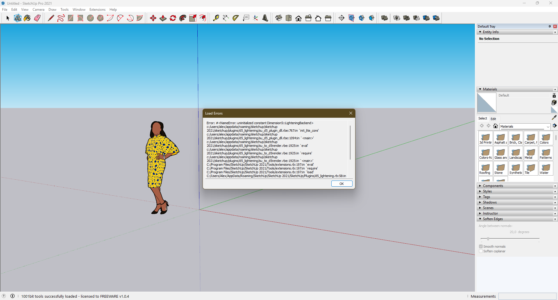 Livesync Sketchup Issues - Workflow - D5 RENDER FORUM