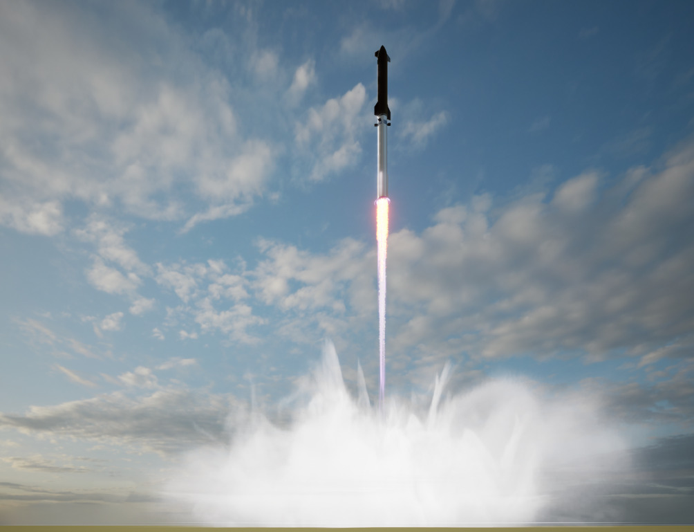 Rocket exhaust simulation? - How to - D5 RENDER FORUM