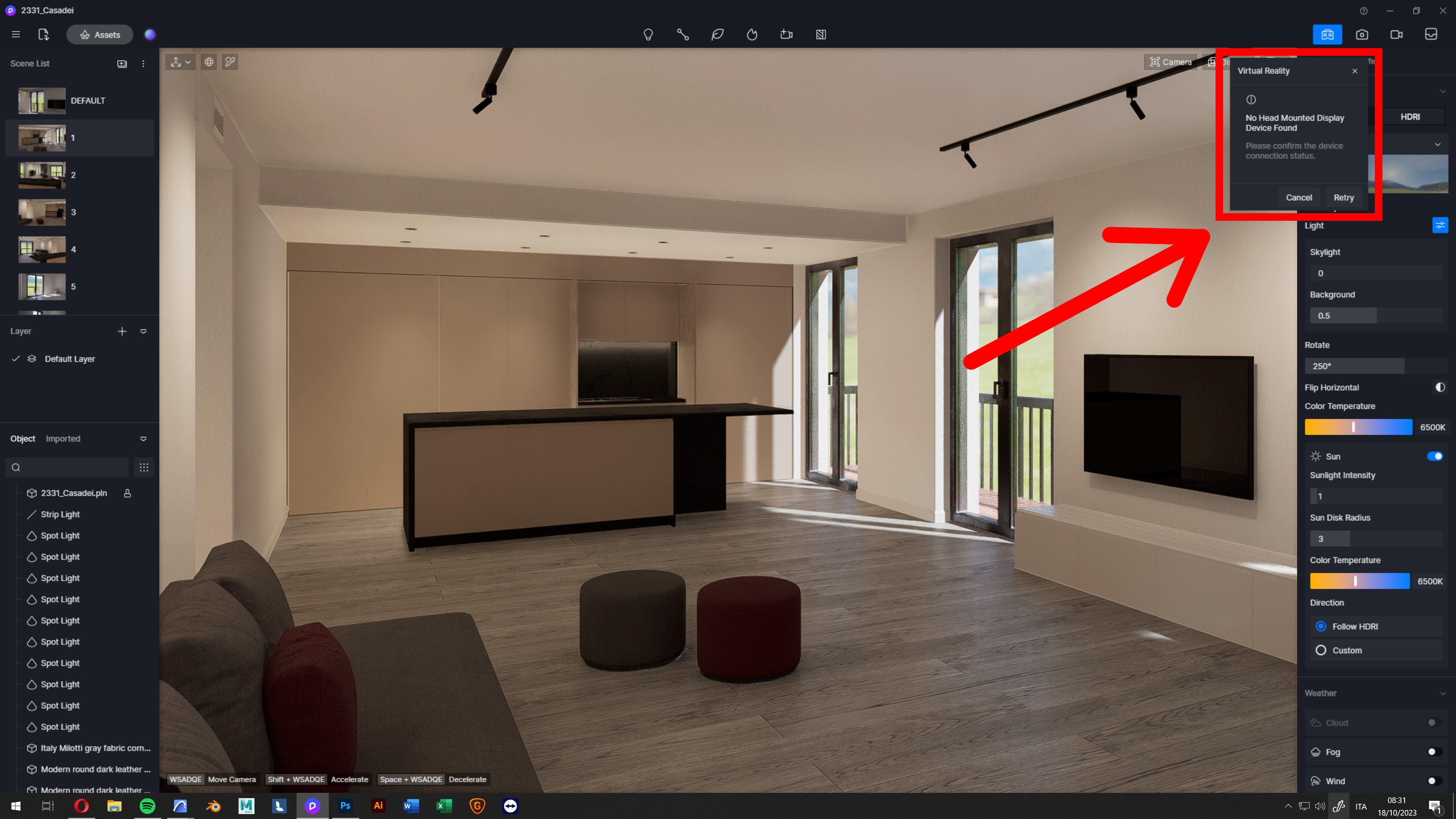 VR connection problem - Get Help - D5 RENDER FORUM