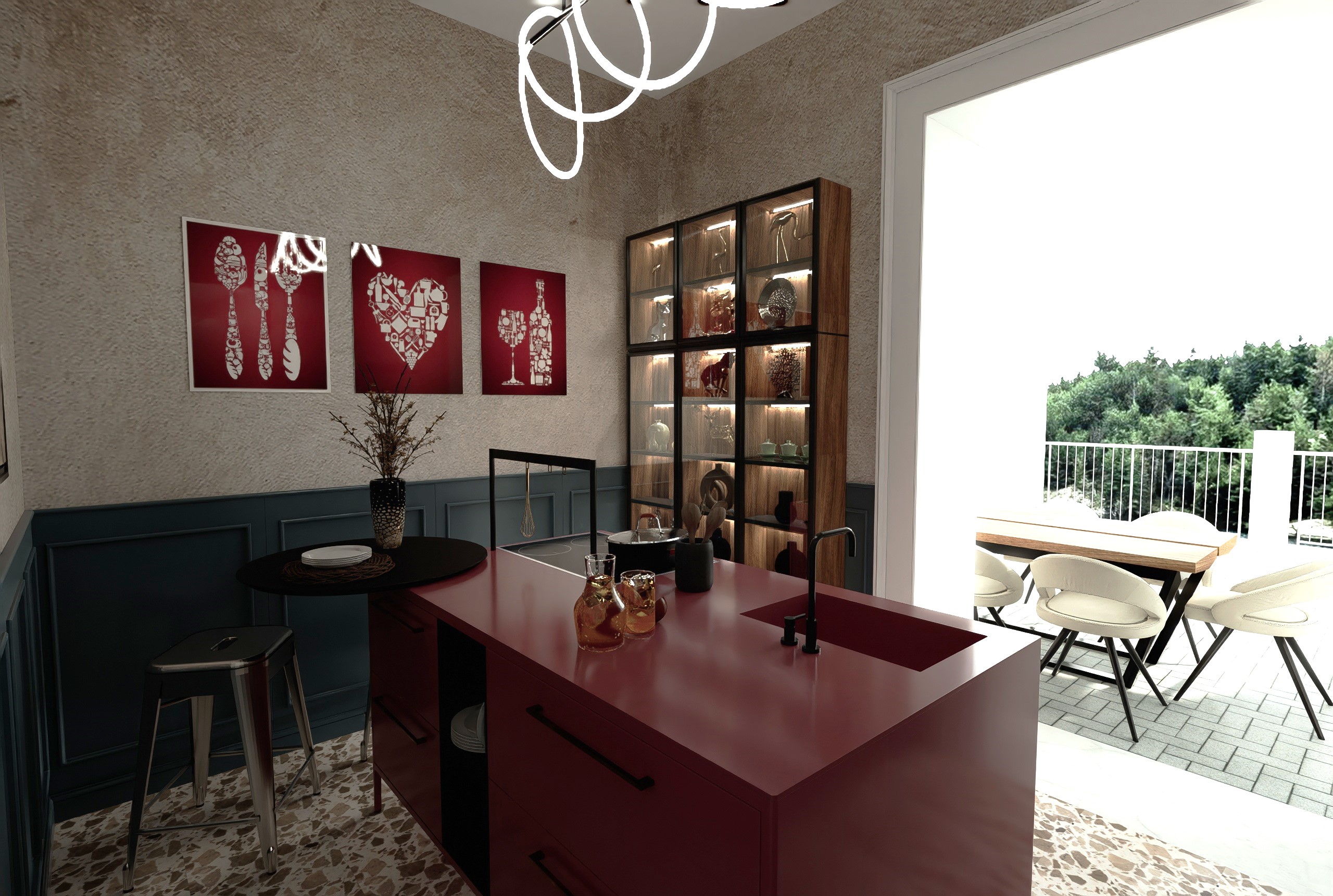 Restyling modern kitchen cesar unit - Gallery - D5 RENDER FORUM