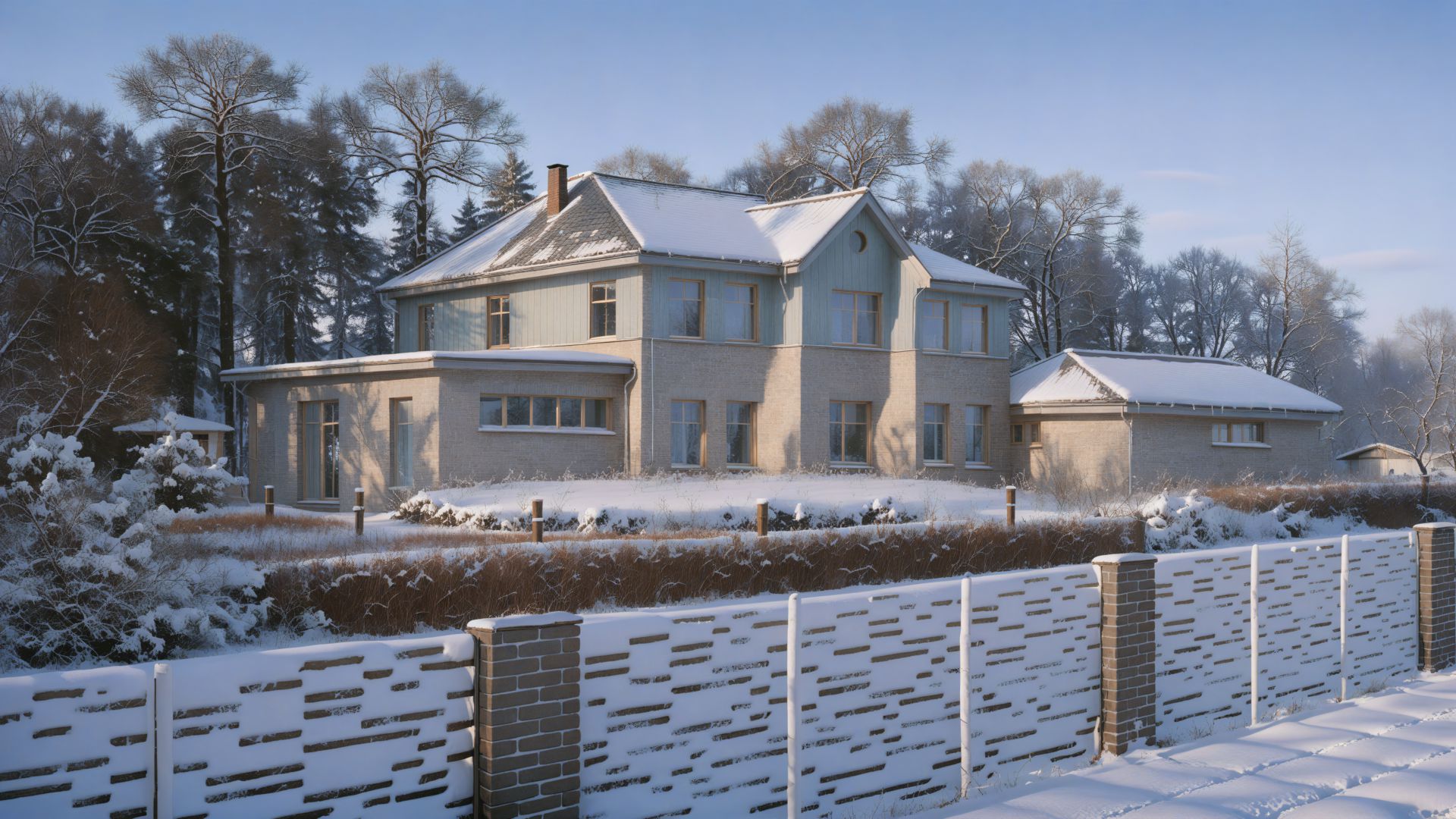 House in the snow - Tech Support - D5 RENDER FORUM
