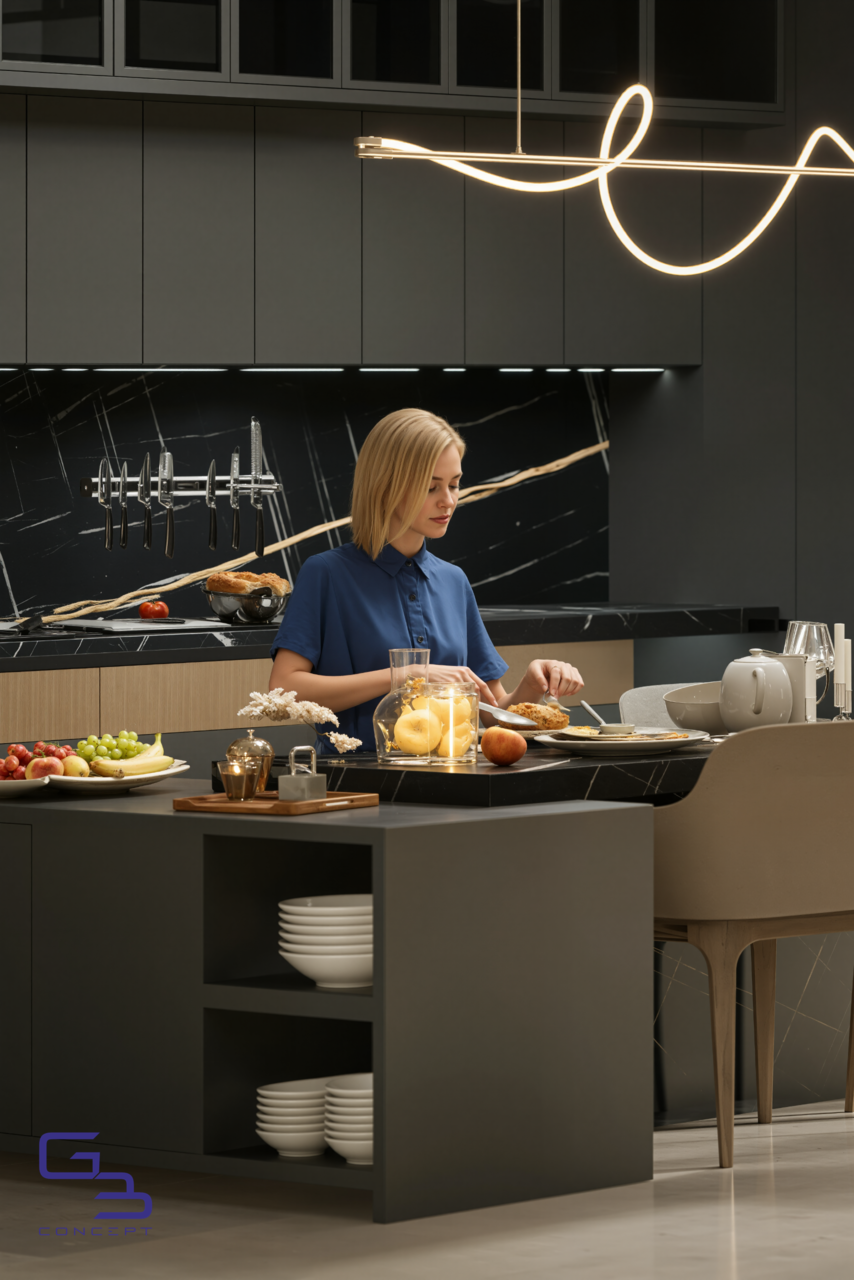 Modern Kitchen - Gallery - D5 RENDER FORUM