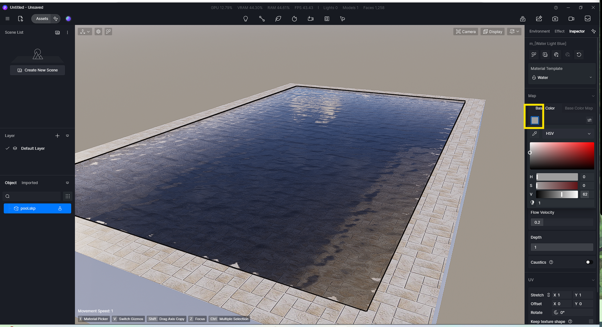 Water Depth/Water Refraction - #2 by Clov - Get Help - D5 RENDER FORUM